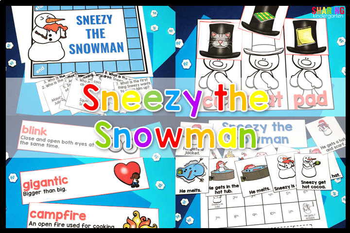 7 Sneezy the Snowman Activities and Printables – Declutter And Organize