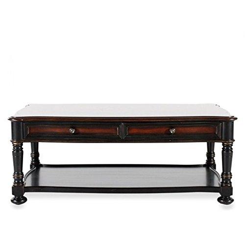 Beaumont Lane Rectangular Wood Top Cocktail Table – Declutter And Organize